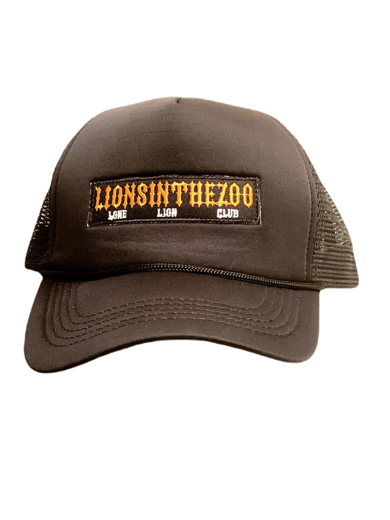 Heavy Metal Mesh Hat (Black) - lionsinthezoo